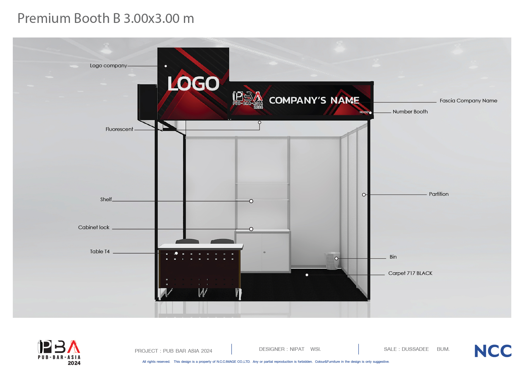 Booth Options - PUB BAR ASIA